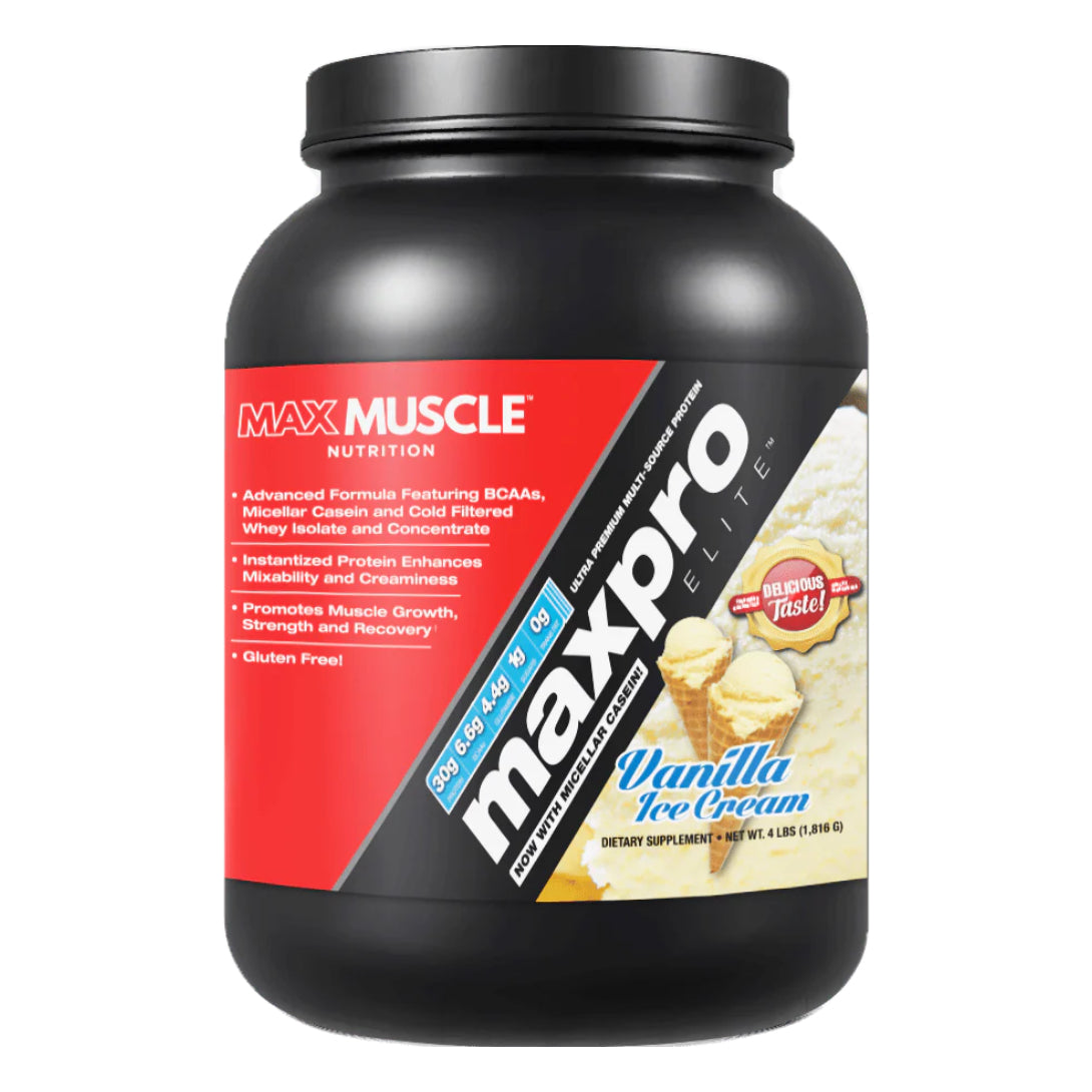 MaxPro ELITE Protein - 4 lb | Max Muscle Nutrition – NUTRI-BODIES